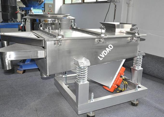 0.4×2kw Vibration Separation Machines Max Output 1100kg/H Power For Plastic