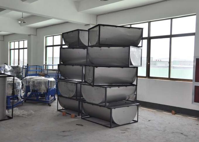 Easy Cleaning Industrial Hoppers Bins 1200*1000*500mm Hopper Stainless ...