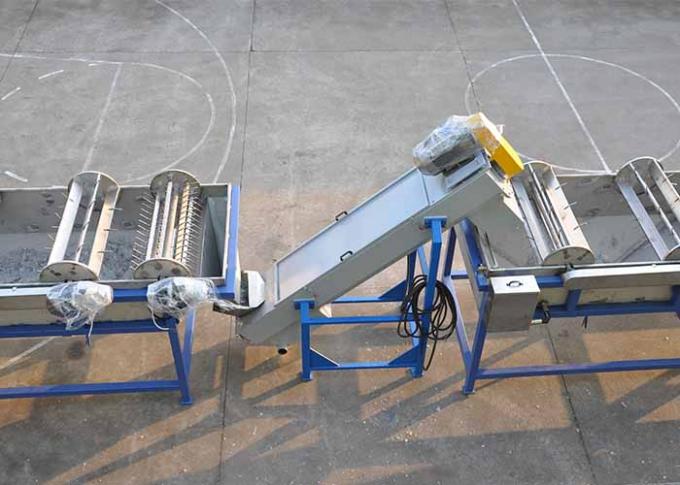 Custom Voltage Industrial Washing Line , 150-200kg/H PE PP HDPE Washing ...