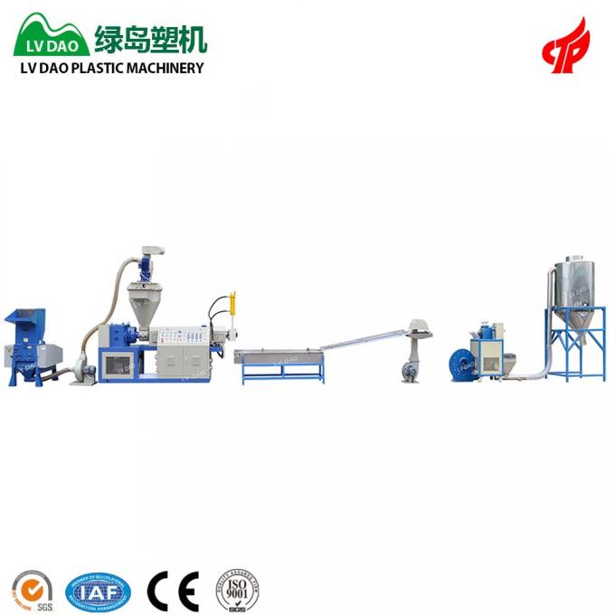 Automatic Waste Clean Plastic Recycling Machine 55 - 75kw Motor Power