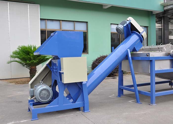 Custom Mesh Plastic Crusher Machine Power 800 kg/H For Film Woven Bag